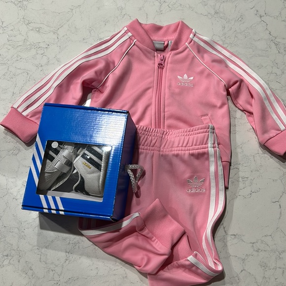 adidas | Matching Sets | Adidas Jump Suit And Sneakers | Poshmark